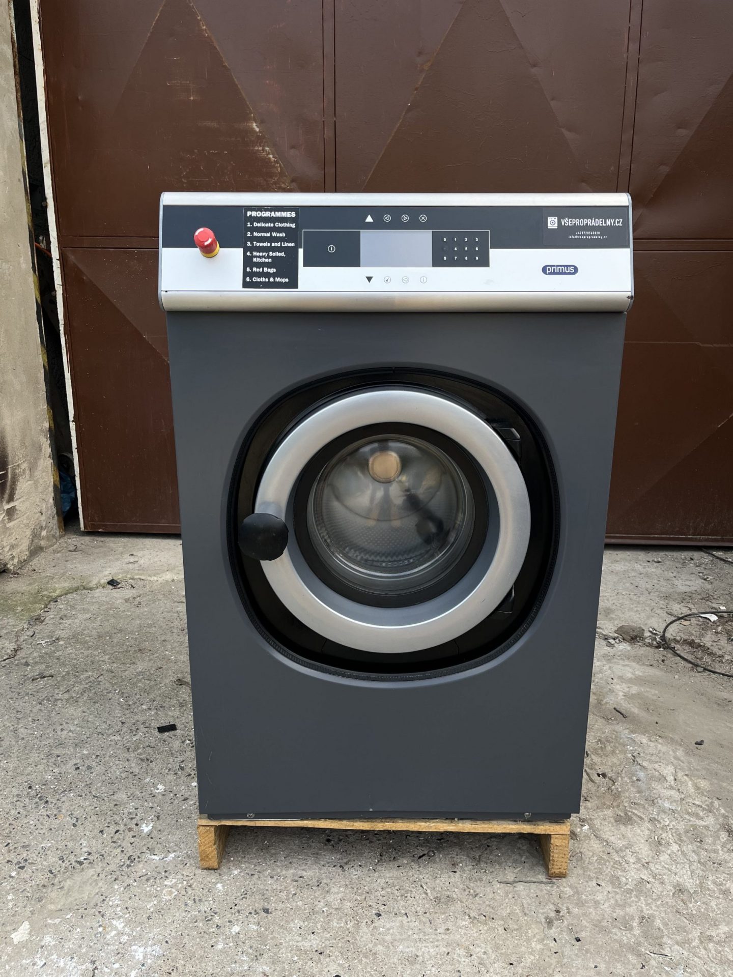 Profesionální průmyslová pračka Primus FX80 - Pračky | Vše pro prádelny